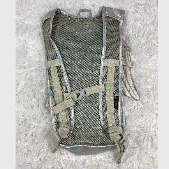 FYDELITY | Bags | Fydelity Holographic Angel Wings Hydro Pack Backpack ...